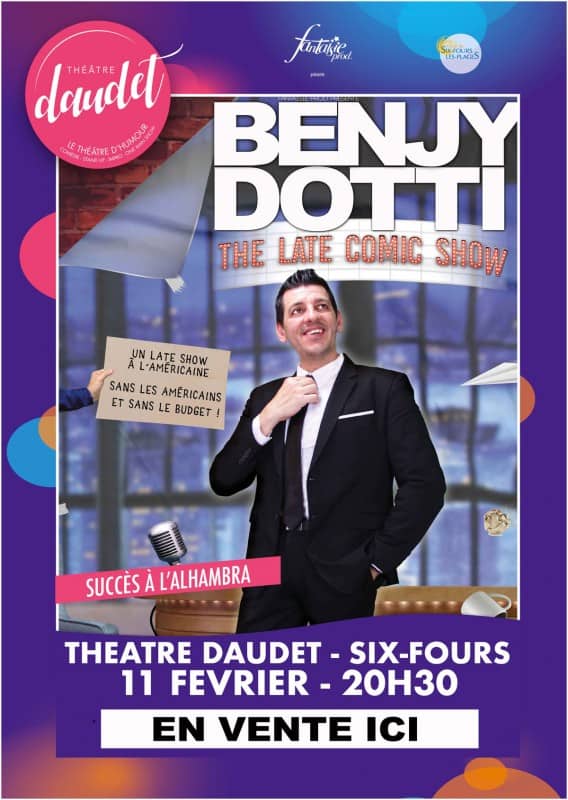 Benjy Dotti "The late comic Show" - Le Var et Vous