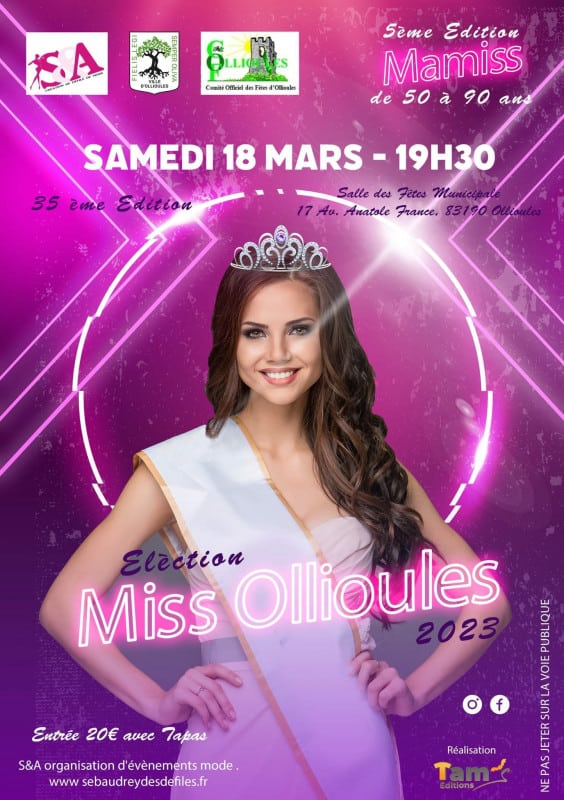 35ème Election de Miss OLlioules et Mamiss Ollioules - Le Var et Vous