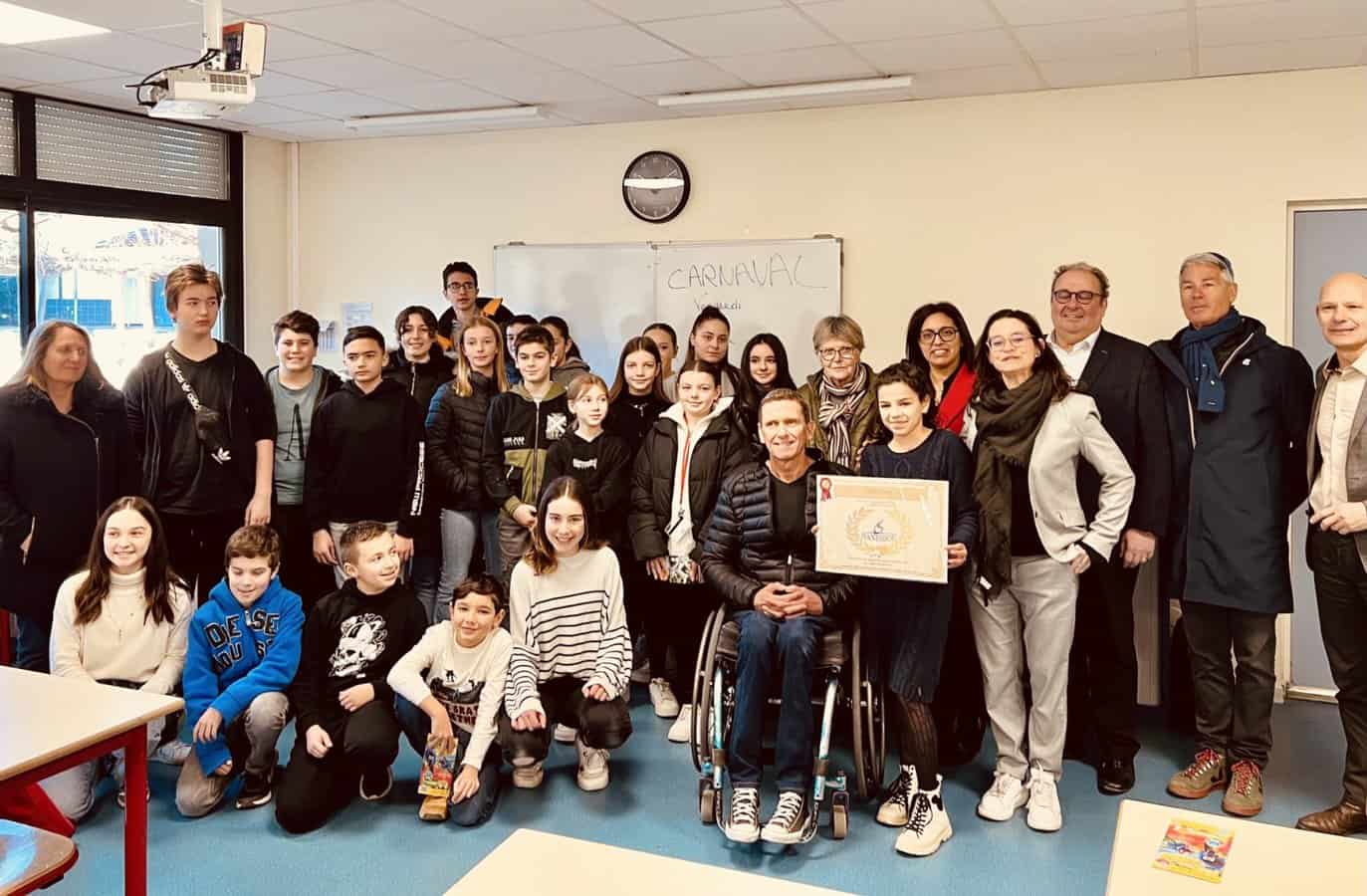 Des bouchons récoltés pour un fauteuil handisport acheté - Le Var et Vous