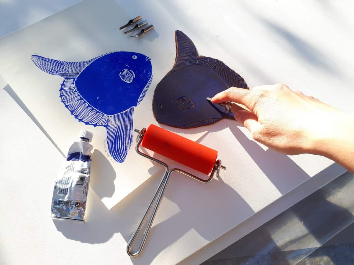 Nouveau : La linogravure avec Tim le Sauvage - Le Var et Vous