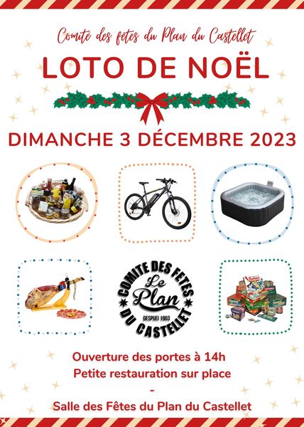 Loto de Noël au Castellet - Le Var et Vous