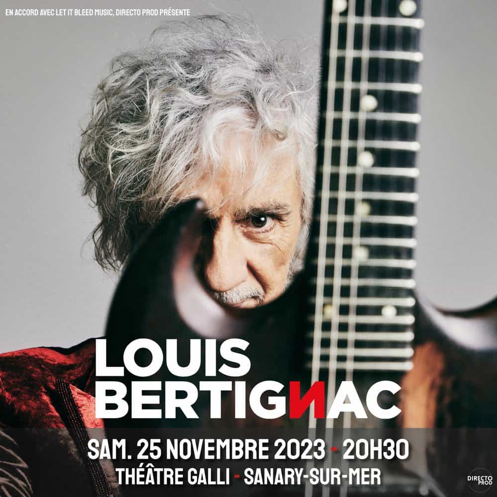 Louis Bertignac paye sa tournée au Théâtre Galli - Le Var et Vous